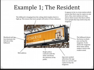 Codes and conventions of a billboard advertisement | PPTX