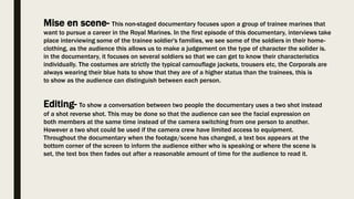 Codes and Conventions of a Documentary | PPTX