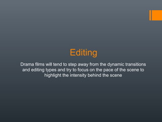 Codes and conventions of a drama | PPT