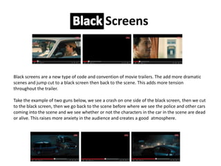 Codes and conventions of a film trailer | PPT