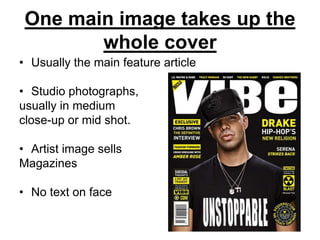 Codes and conventions of a front cover | PPT