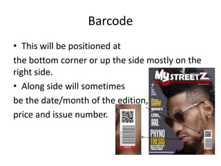 Codes and conventions of a front cover | PPT