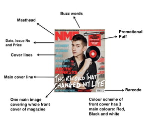 Codes and conventions of a front cover | PPT