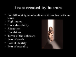 Codes And Conventions Of A Horror | PPT