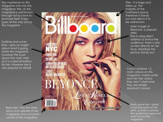 Codes and conventions of a magazine | PPTX