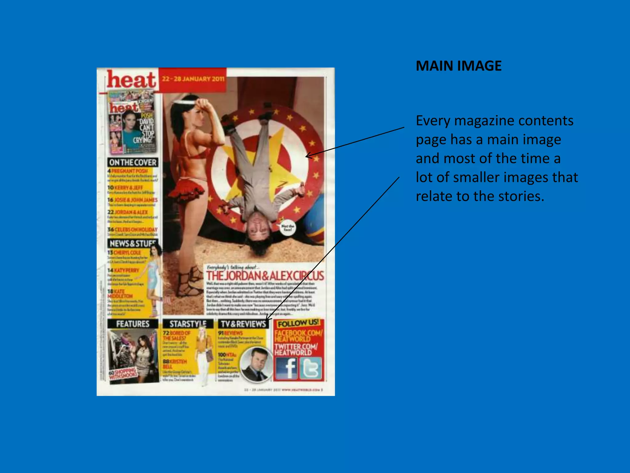 Codes and conventions of a magazine contents page | PPTX | Desktop Publishing | Computer ...