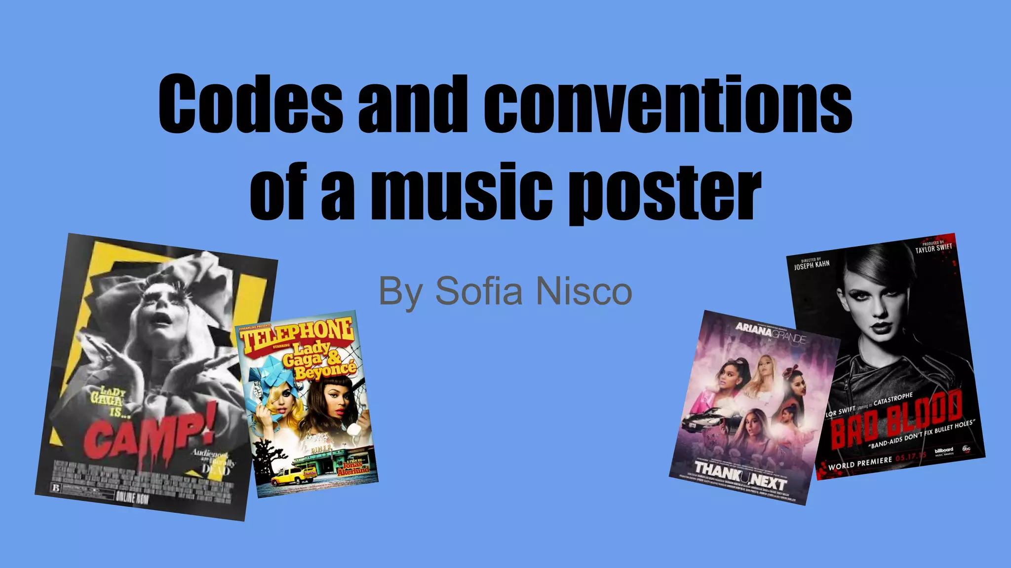Codes and conventions of a music poster | PDF