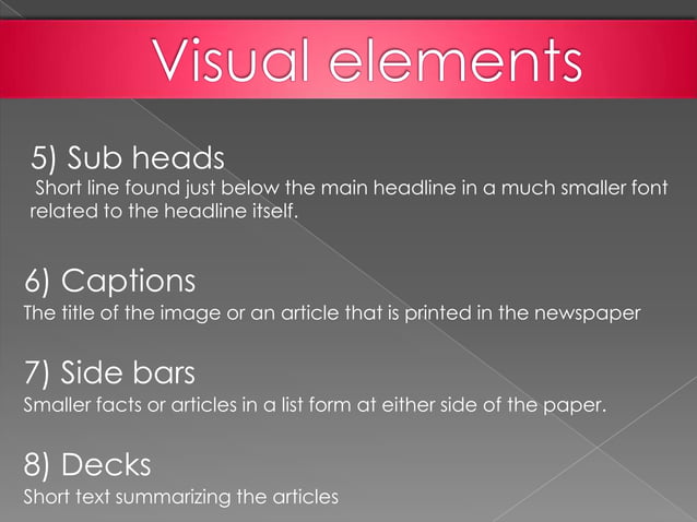 Codes and conventions of a newspaper | PPTX | Technology & Computing