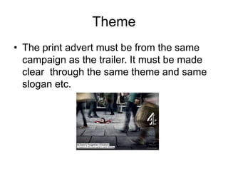 Codes and conventions of a print advert | PPT