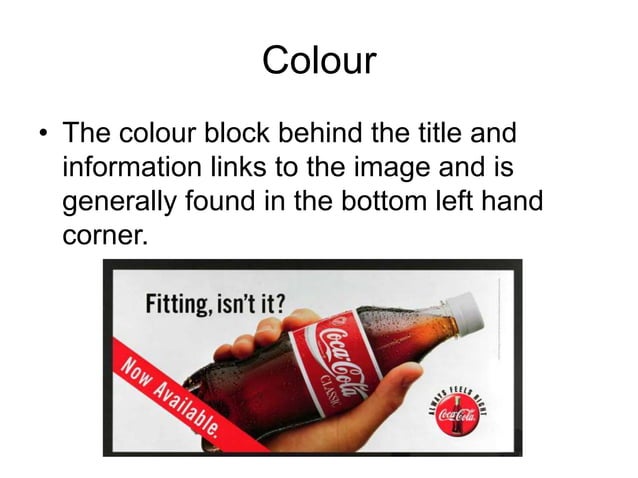 Codes and conventions of a print advert | PPT