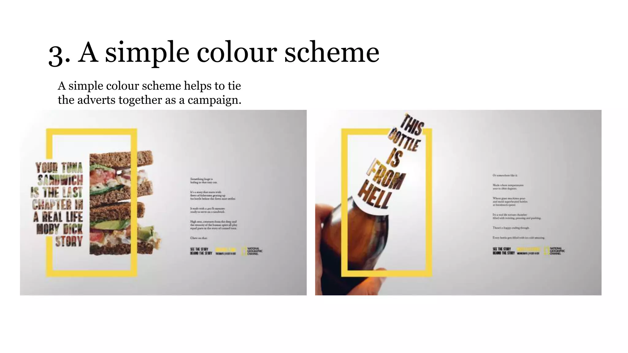 Codes and conventions of a print advert | PPT