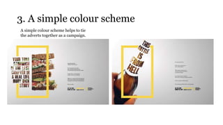 Codes and conventions of a print advert | PPT