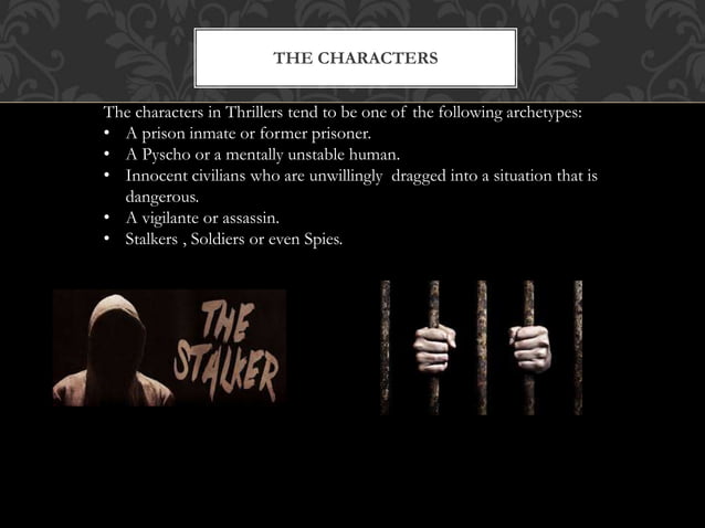 Codes and conventions of a thriller | PPT