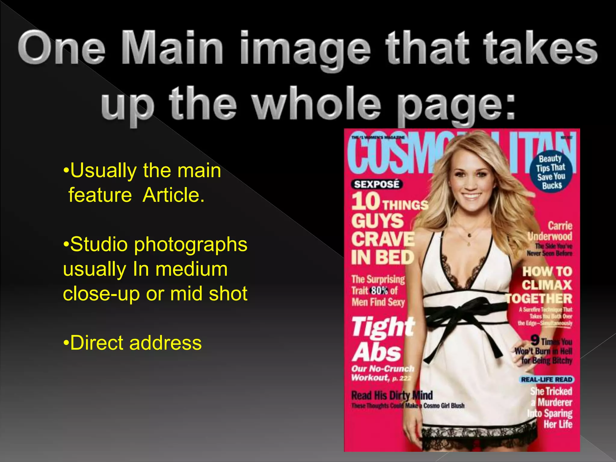 Codes and conventions of a typical music magazine | PPTX