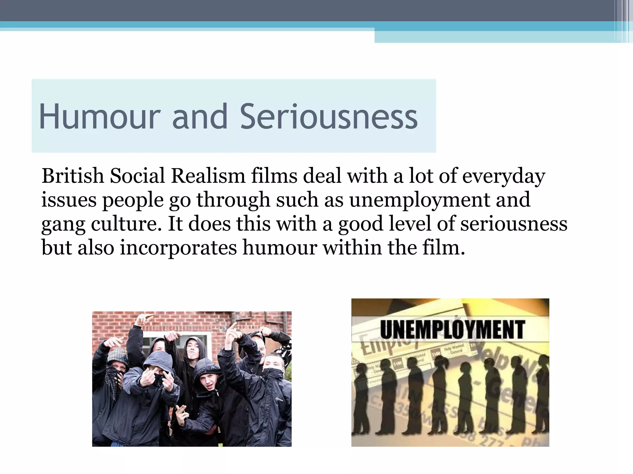 Codes and Conventions of British Social Realism | PPT