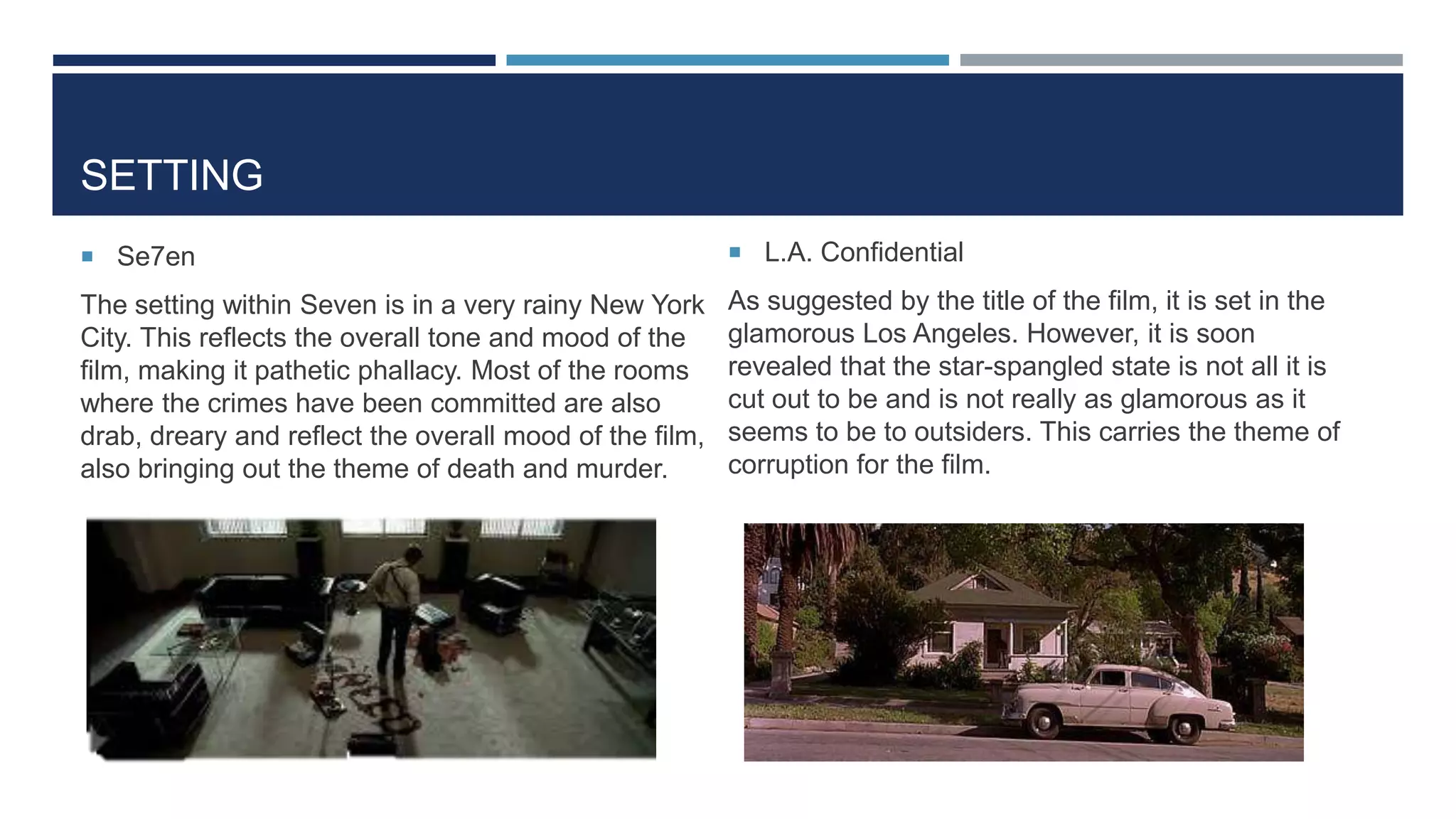 Codes and conventions of crime | PPTX