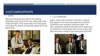 Codes and conventions of crime | PPTX