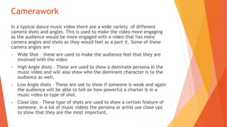 Codes and Conventions of Dance Music | PPTX