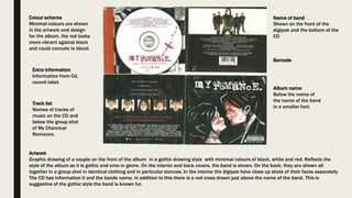 Codes and conventions of digipaks | PPTX