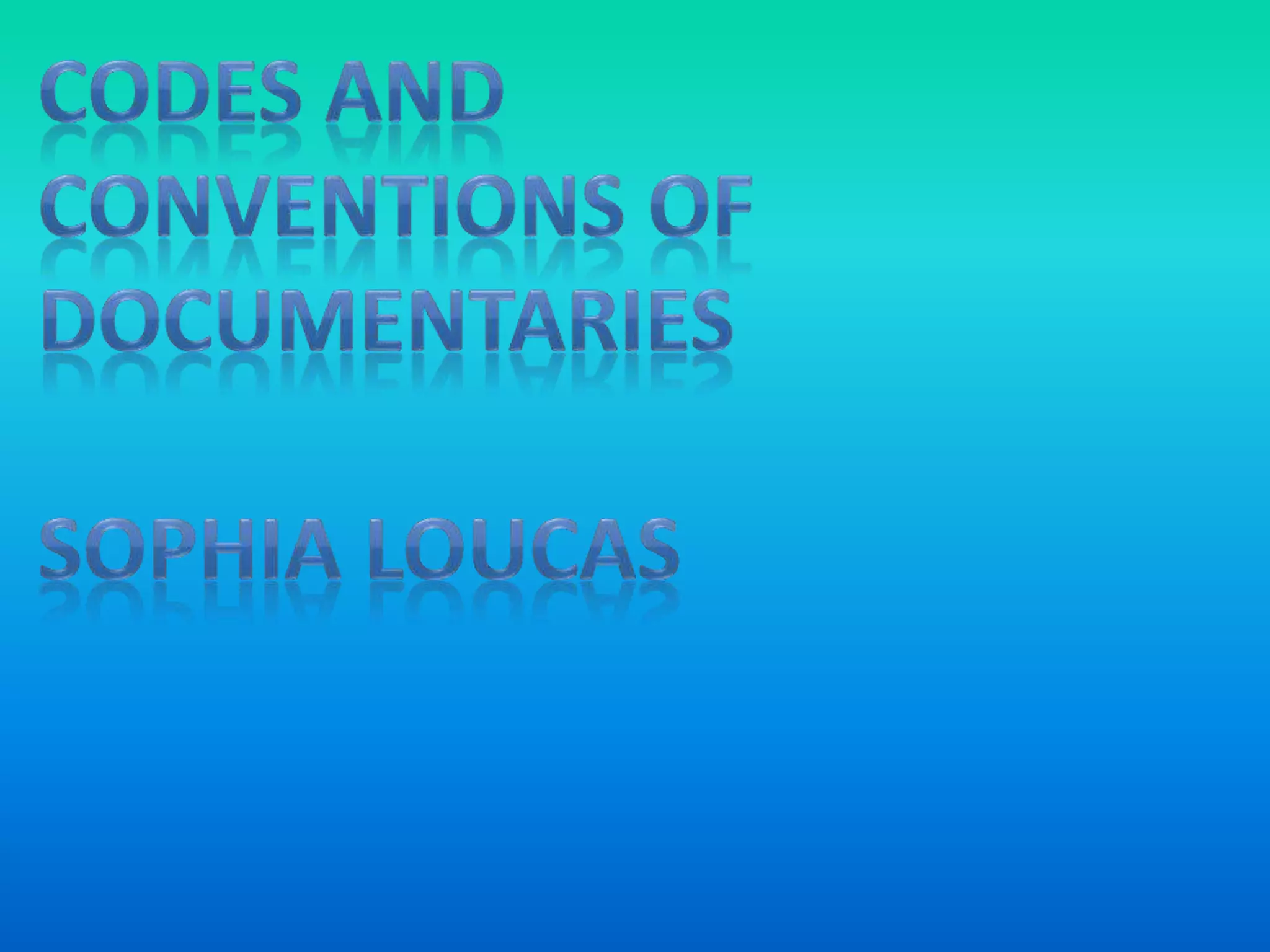 Codes and conventions of docs | PPT