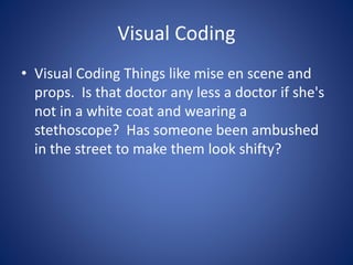 Codes and conventions of documentaries | PPT | Free Download