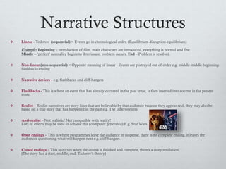 Codes and Conventions of documentaries | PPTX