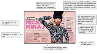 Codes and conventions of DPS | PPTX | Women\'s Clothing | Women\'s Fashion