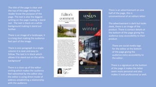 Codes and conventions of editors letter | PPTX