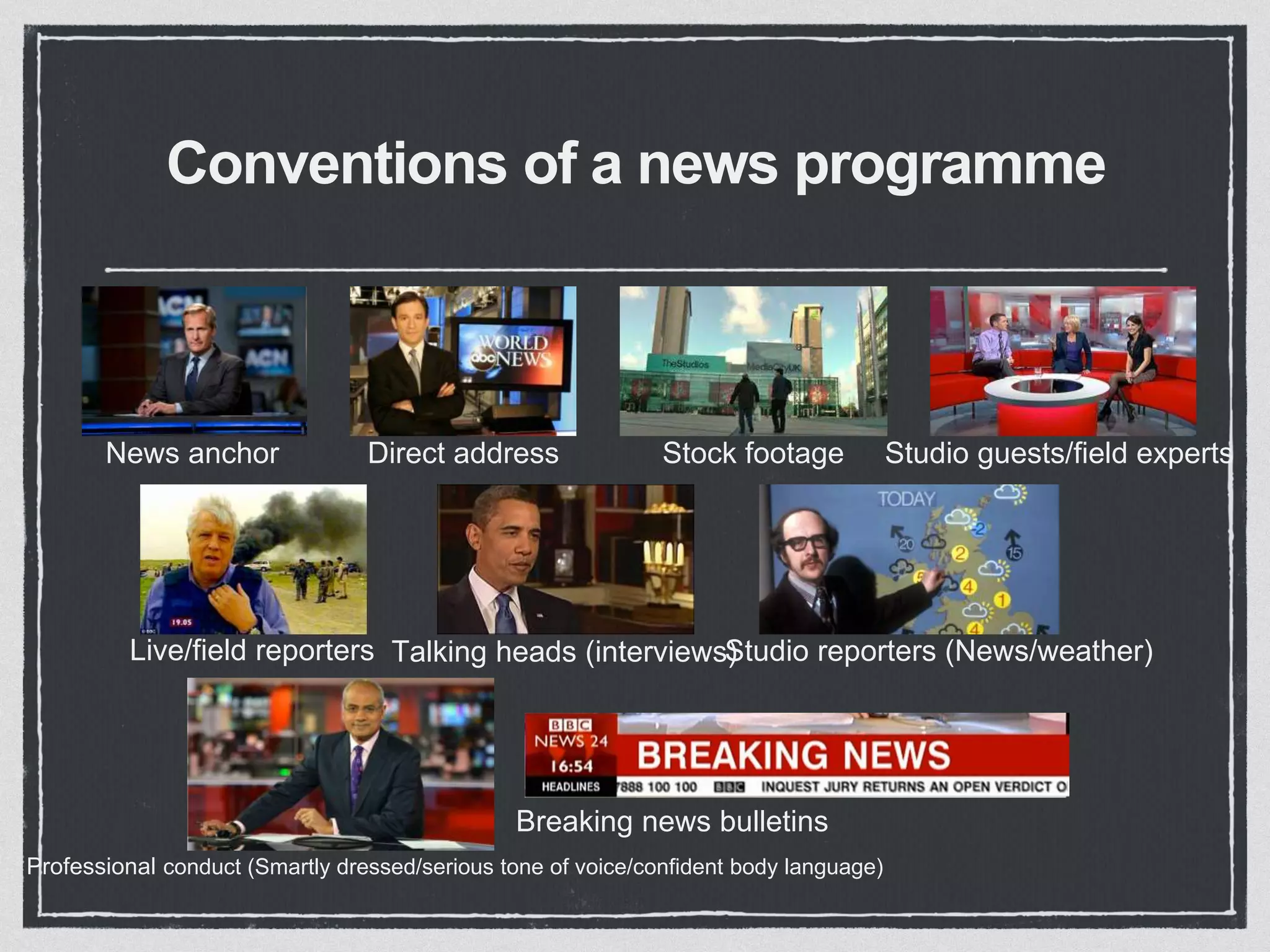 Codes and conventions of factual programming | PPTX