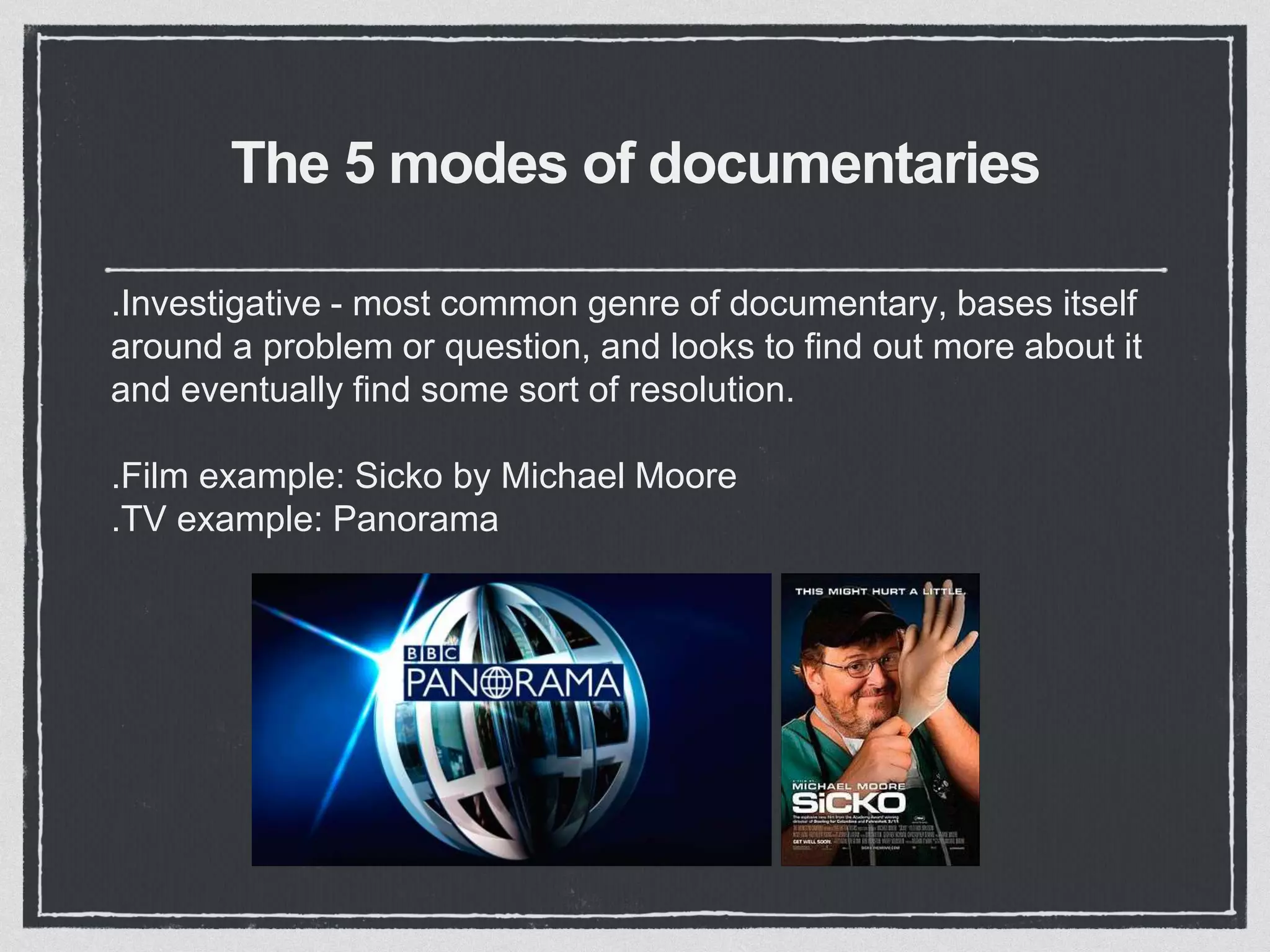 Codes and conventions of factual programming | PPTX