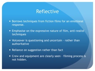 Codes and conventions of factual programming unit 27 | PPT
