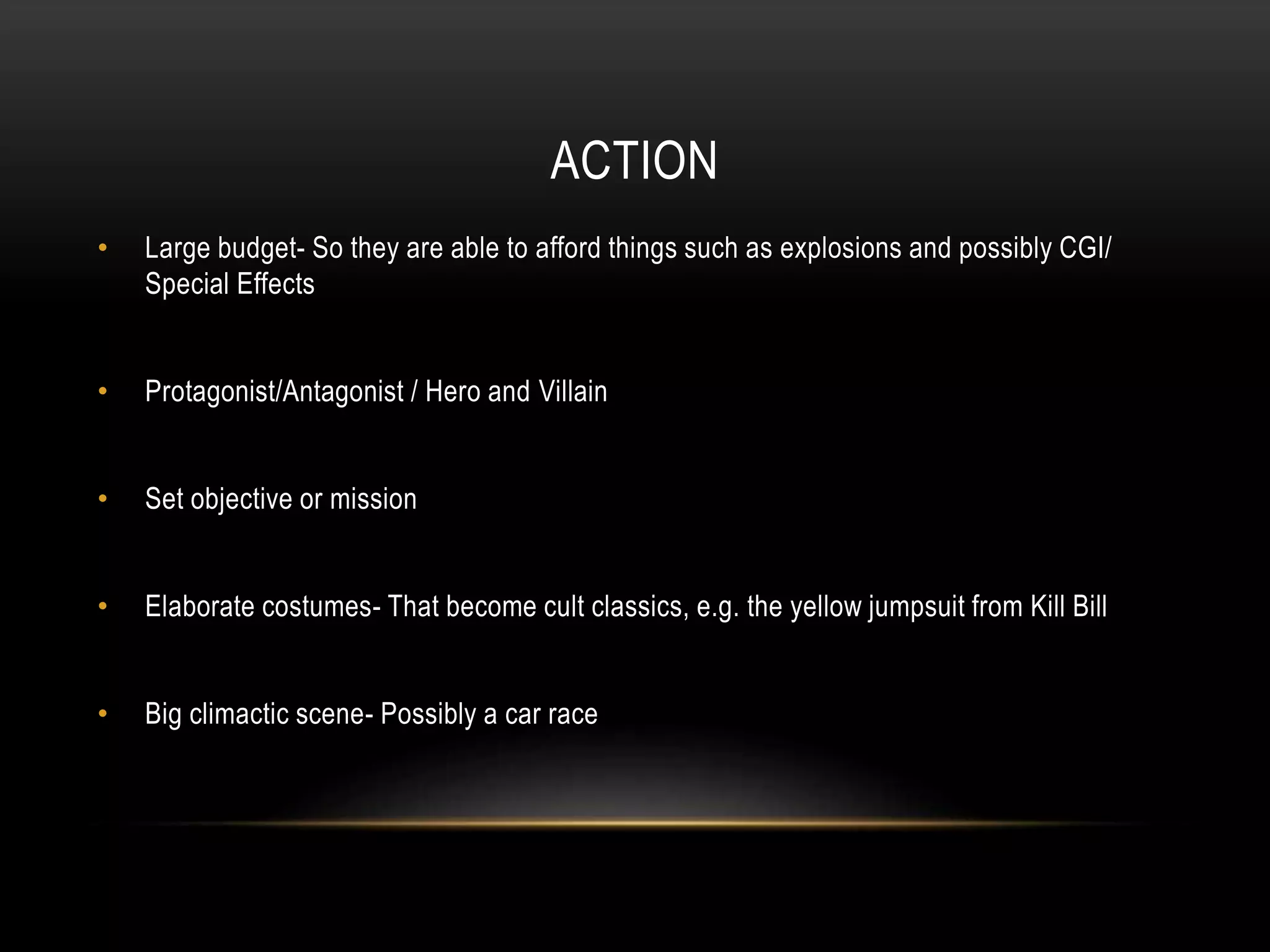 Codes and conventions of film genres | PPT