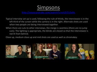 Codes and conventions of filming and editing an | PPT