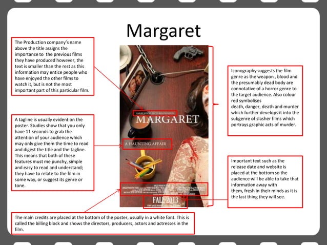 Codes and conventions of film posters | PPT