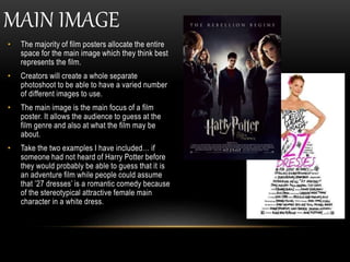 Codes and conventions of film posters | PPT