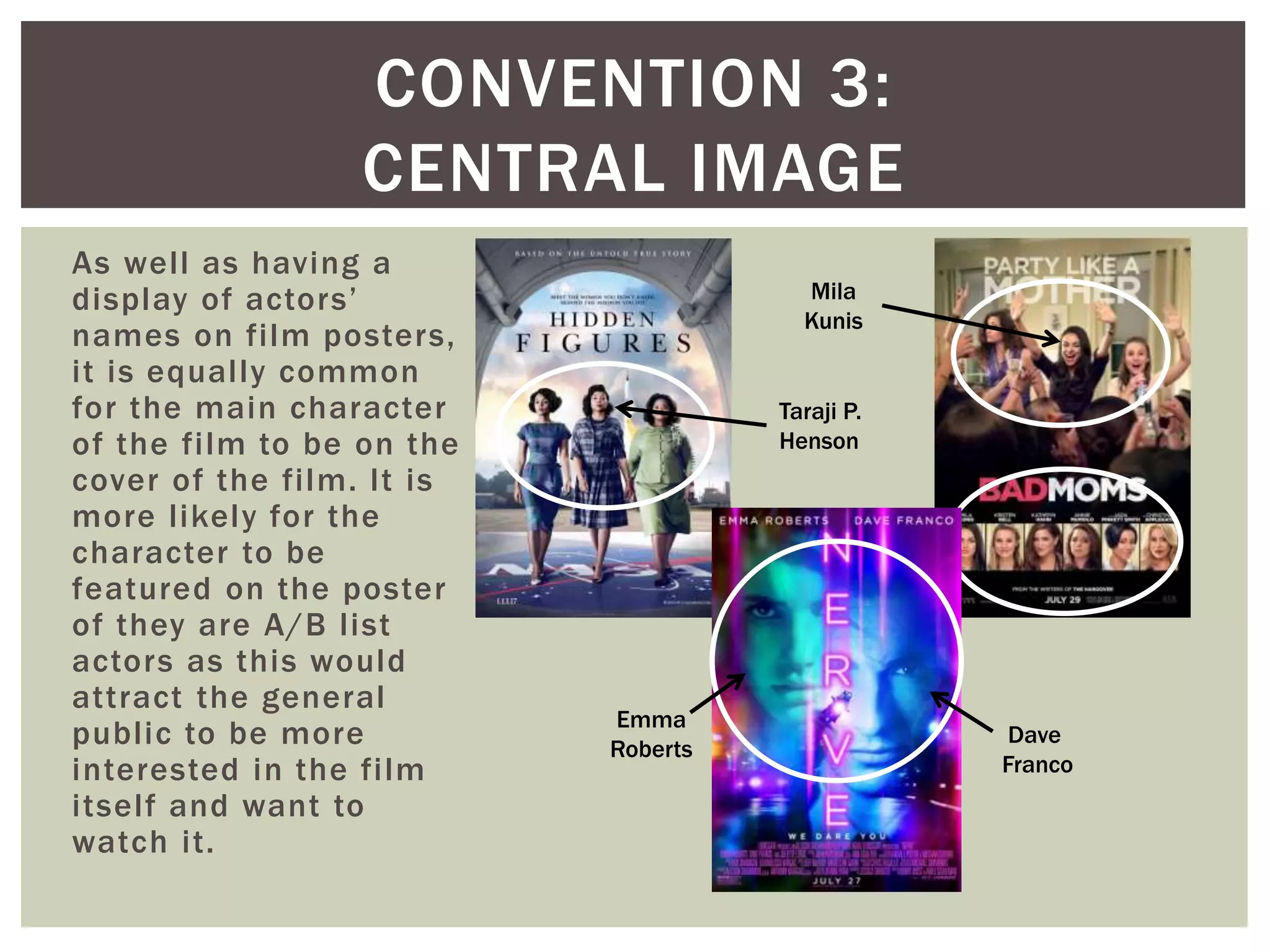 Codes and Conventions of Film Posters | PPTX