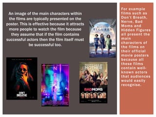 Codes and Conventions of Film Posters | PPTX