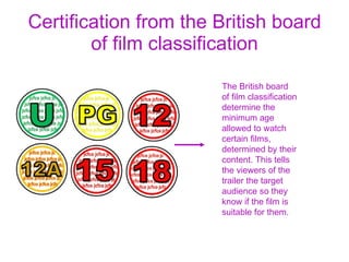 Codes and conventions of film trailers | PPT