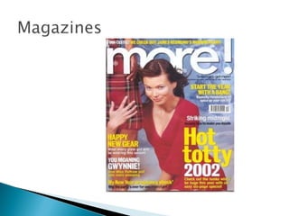Codes and Conventions of Magazines - intro | PPT