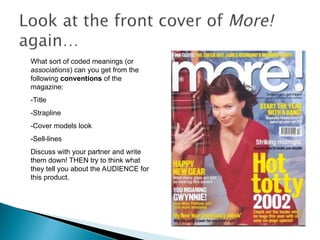 Codes and Conventions of Magazines - intro | PPT