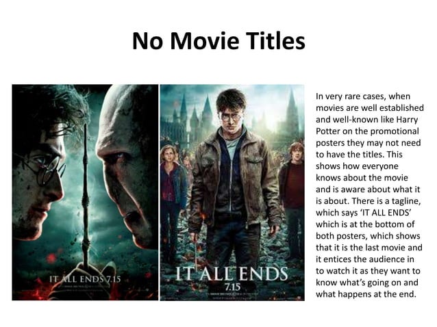 Codes and conventions of movie posters | PPTX