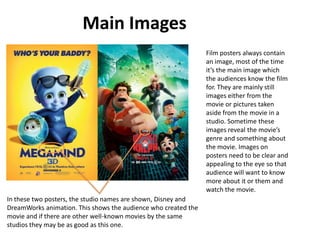 Codes and conventions of movie posters | PPTX