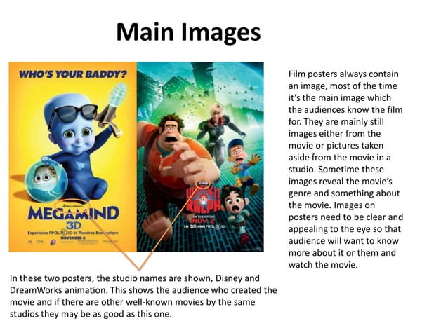 Codes and conventions of movie posters | PPTX