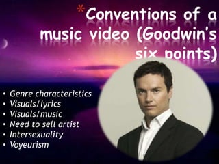 Codes and conventions of music video | PPT