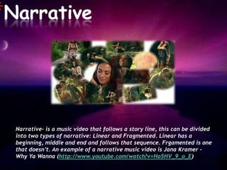 Codes and conventions of music video | PPT