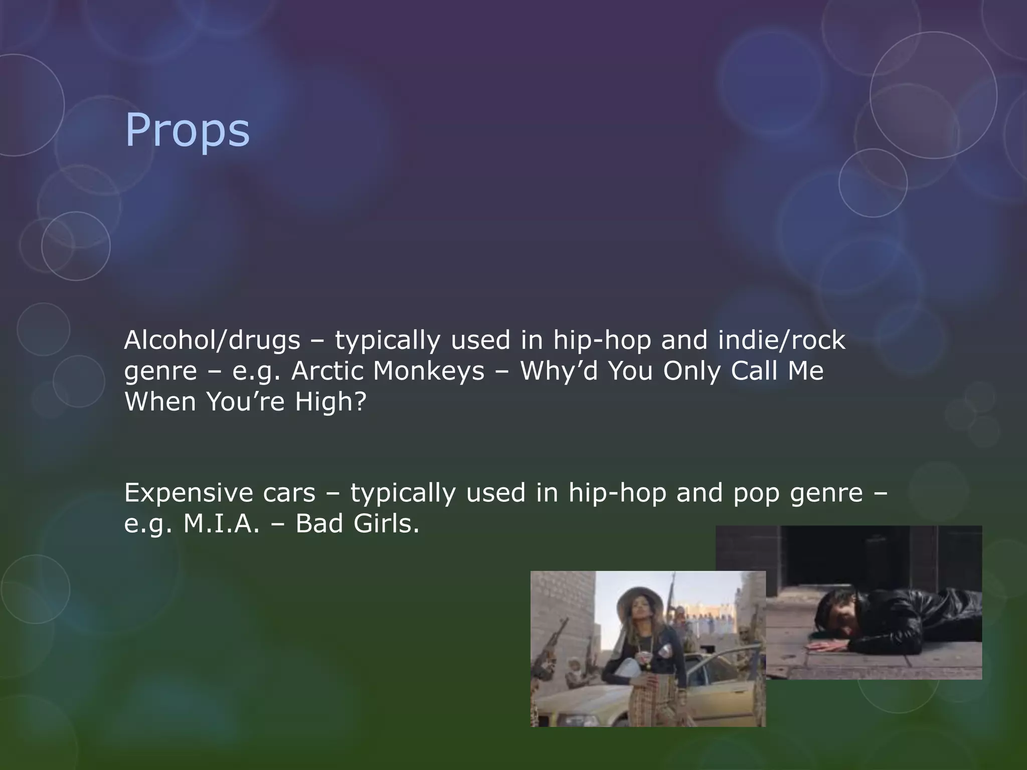 Codes And Conventions Of Music Videos