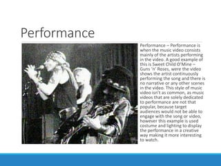 Codes and Conventions of Music Videos | PPTX