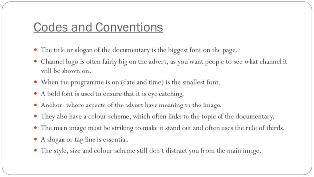 Codes and conventions of newspaper adverts | PPT