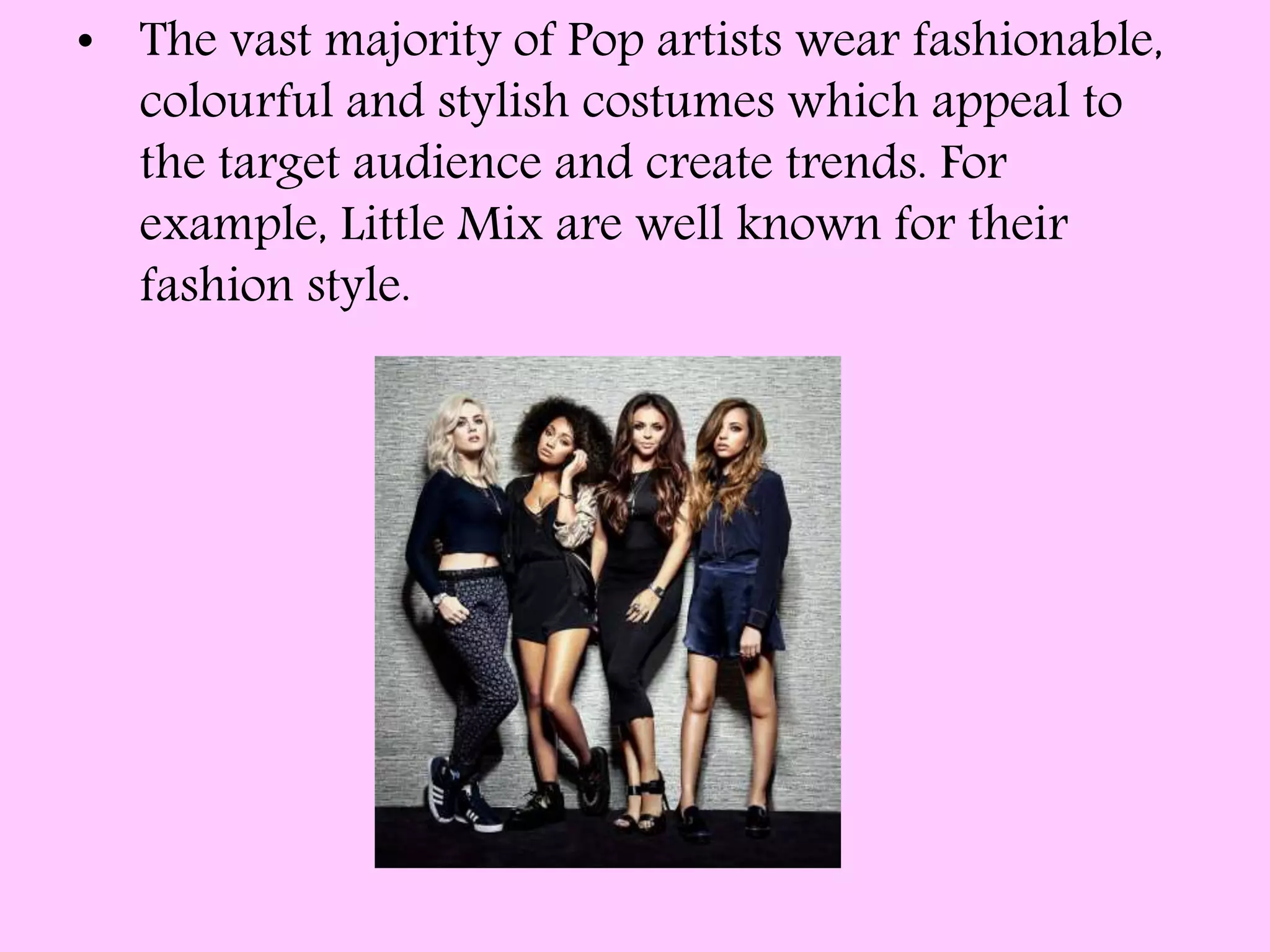 Codes and Conventions of Pop Music | PPTX