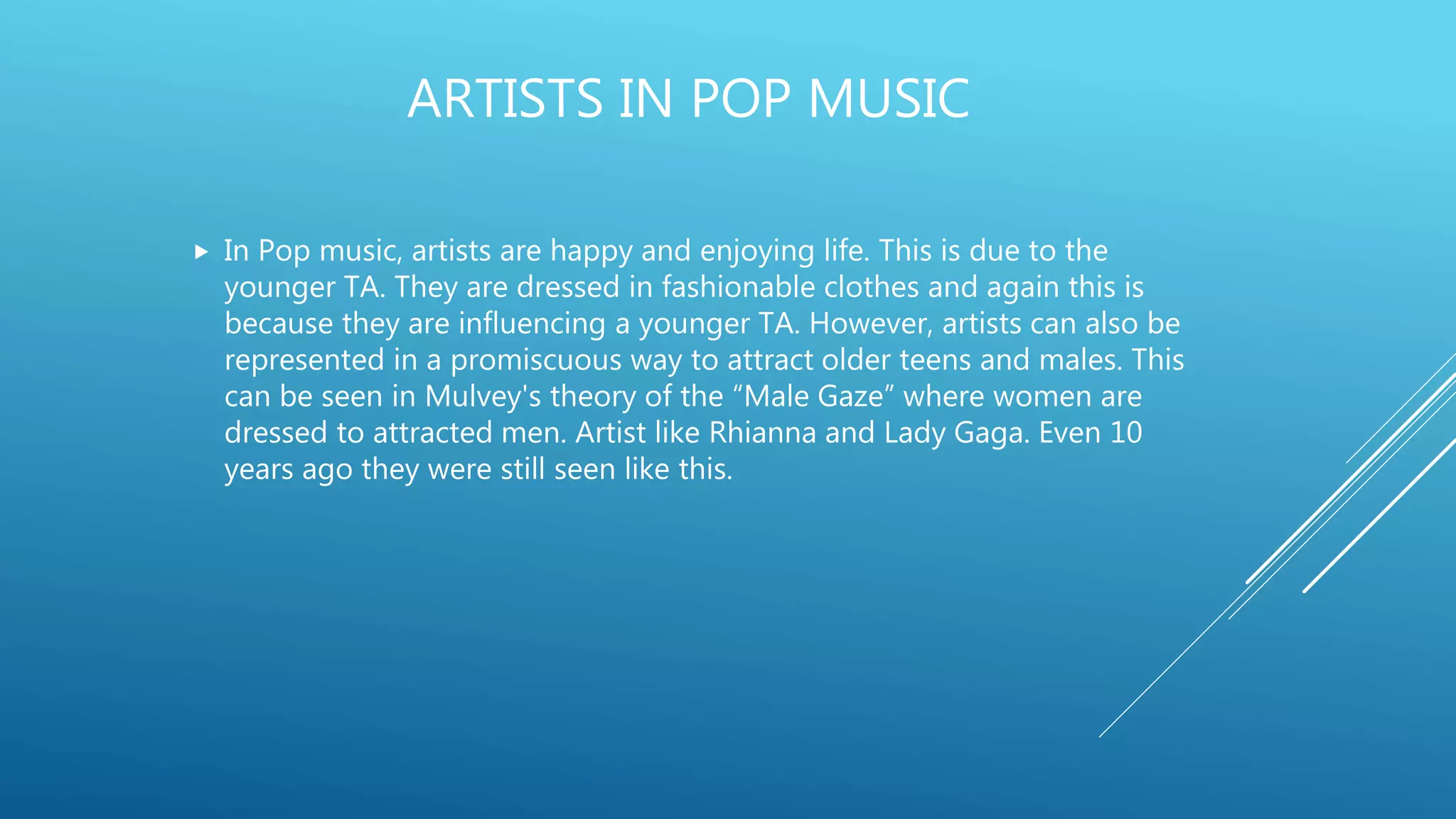 Codes and conventions of pop music | PPT